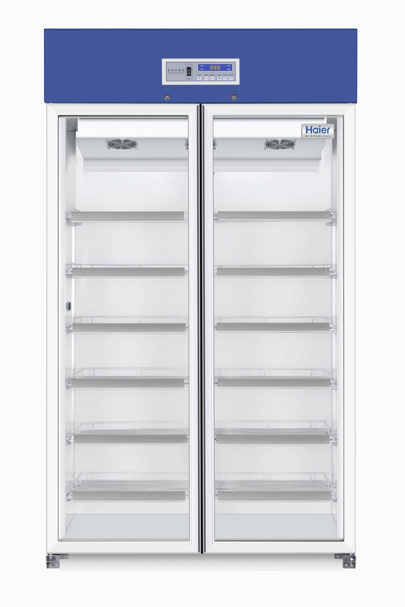 Haier Upright Biomedical Refrigerator Double Glass Door 940 Litre ...